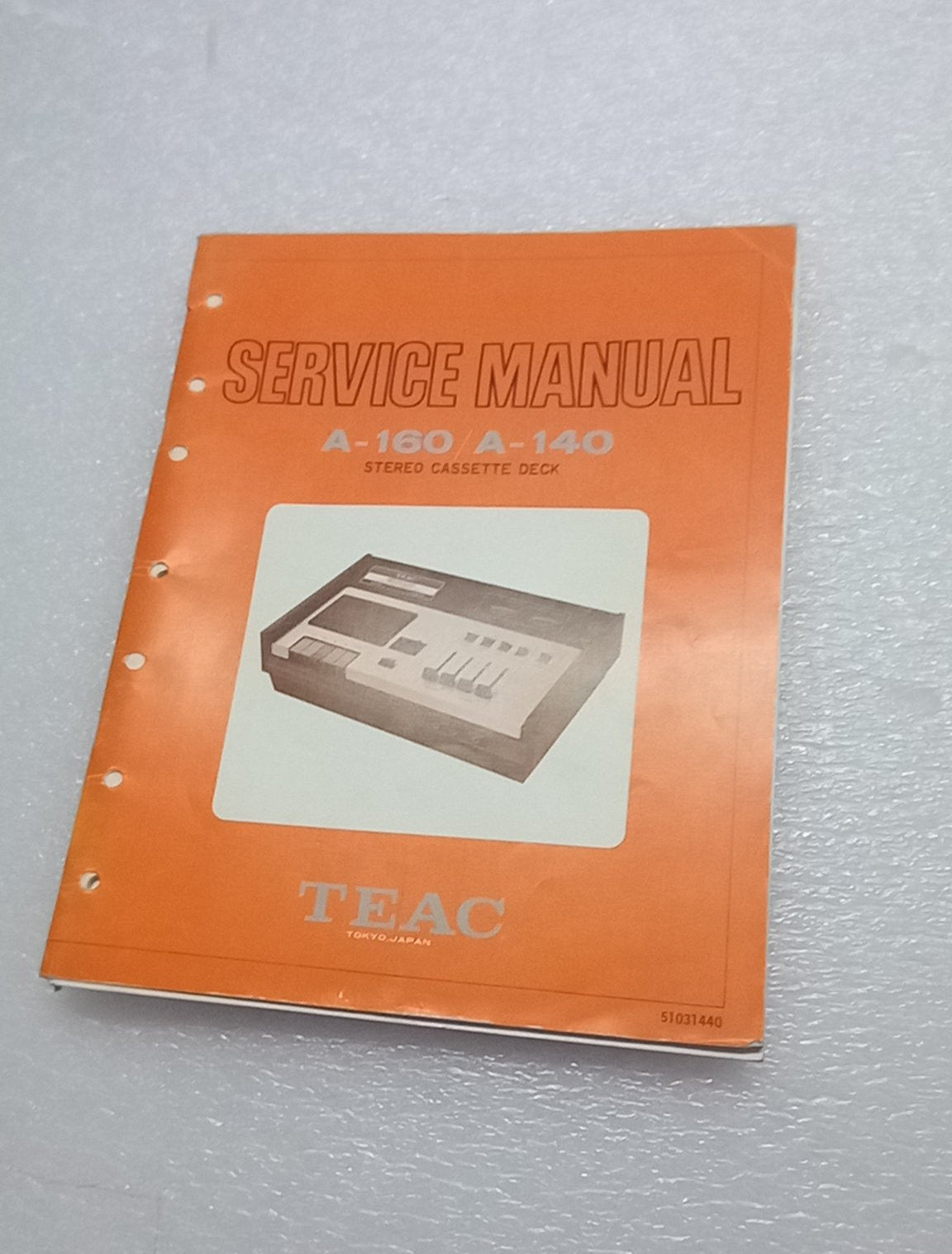 Teac A-140 A-160 SERVICE MANUAL – Tascam Ninja