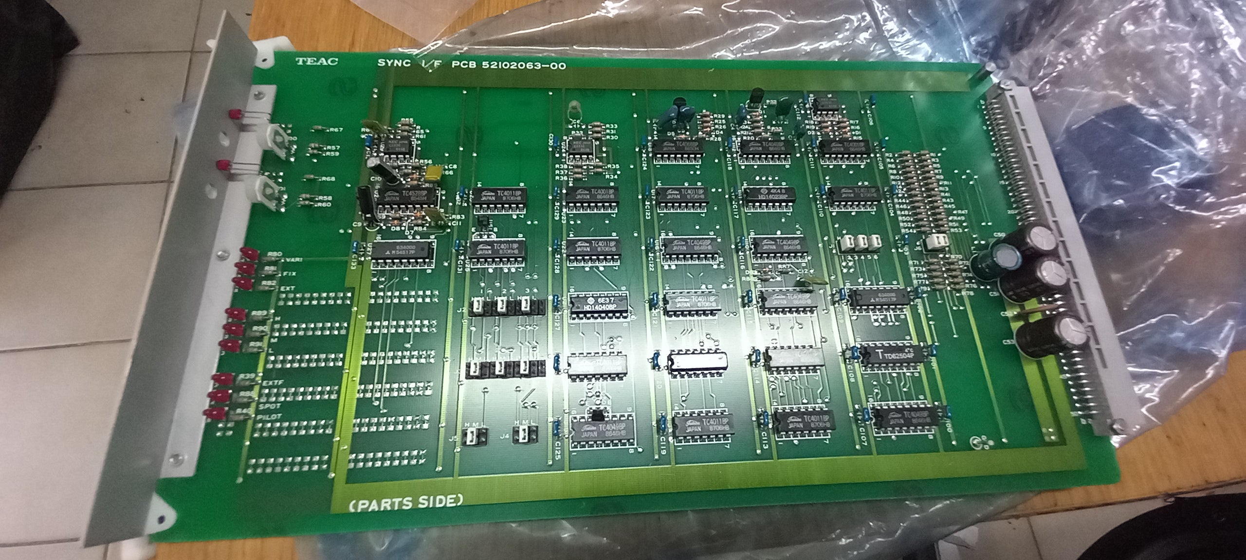 TEAC TASCAM ATR-80 24 SYNC PCB 52102063-00 – Tascam Ninja