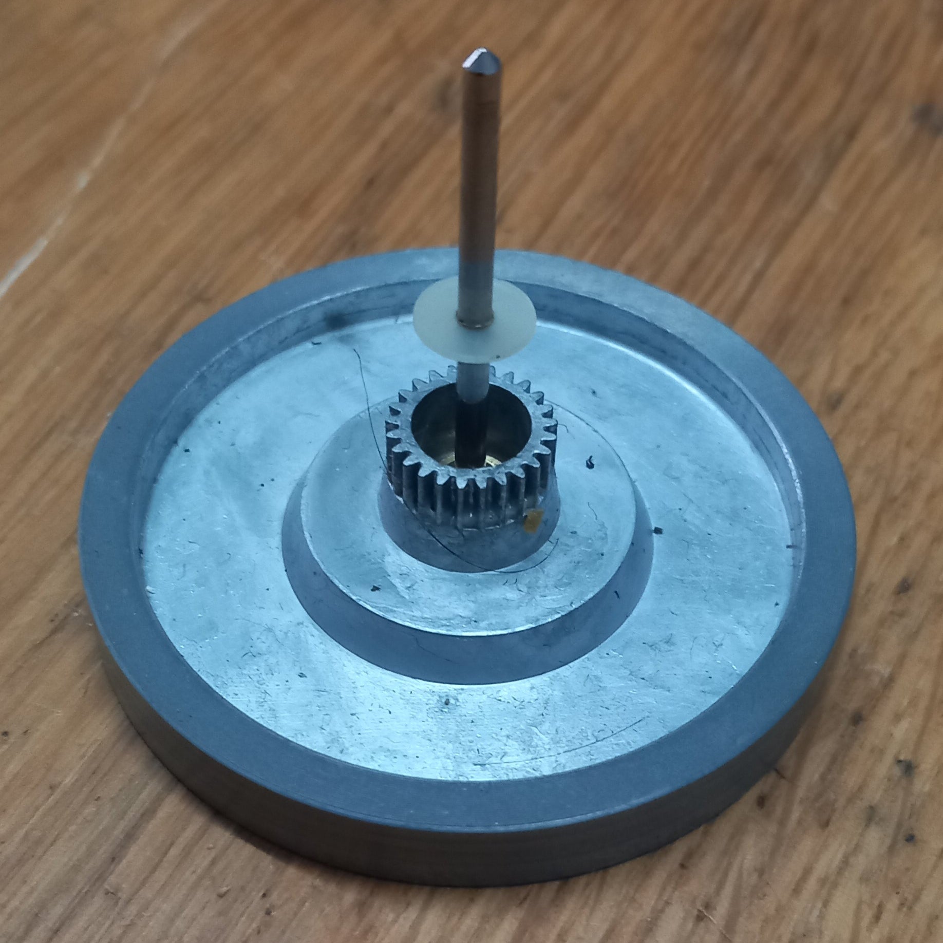 Fostex 280 capstan and flywheel – Tascam Ninja